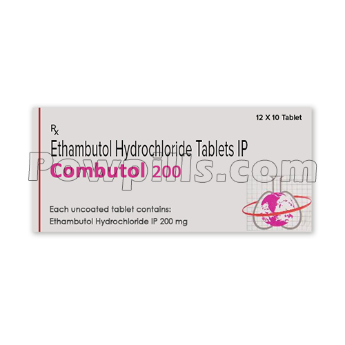Combutol 200 Mg (Ethambutol) - Powpills