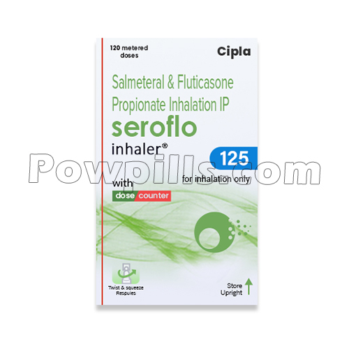 Seroflo Inhaler 125 Mcg (Salmeterol/Fluticasone) - Powpills