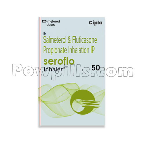 Seroflo Inhaler 50 Mcg (Salmeterol/Fluticasone) - Powpills