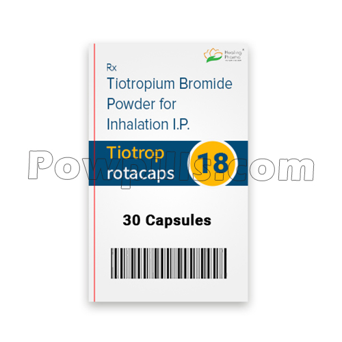 Tiotrop Rotacaps (Tiotropium Bromide) - Powpills