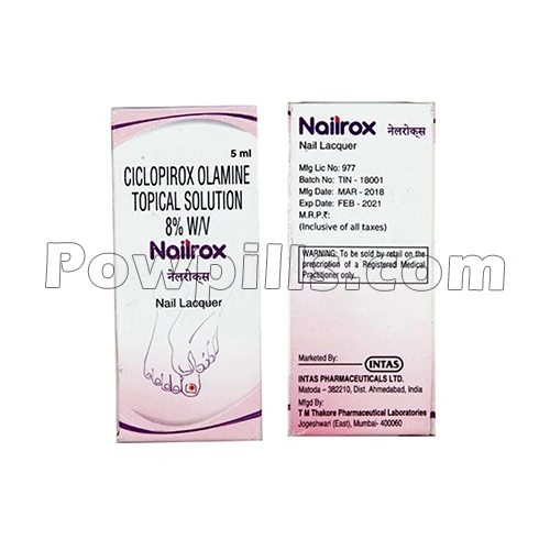 Nailrox Nail Lacquer 5 Ml: Effective Treatment For Fungal Nail Infections