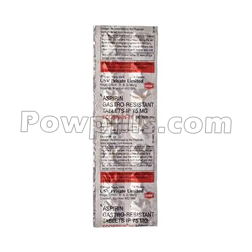 Ecosprin 75 Mg: Gentle And Effective Aspirin For Healthy Hearts
