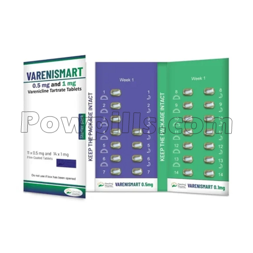 Chantix Starter Kit (varenicline): Uses, Work & Composition