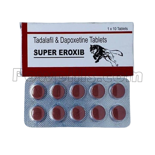 Super Eroxib Tablet (Tadalafil & Dapoxetine) 15% Off - USA