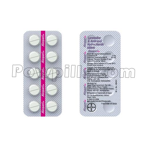 Alaspan Tablets - Effective Allergic Rhinitis & Skin Allergy