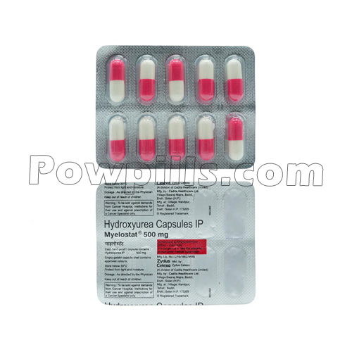 Hydroxyurea Capsule - For Cancer And Sickle Cell Anemia