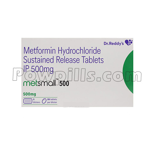 Buy Metsmall 500 SR Tablet: Metformin For Type 2 Diabetes